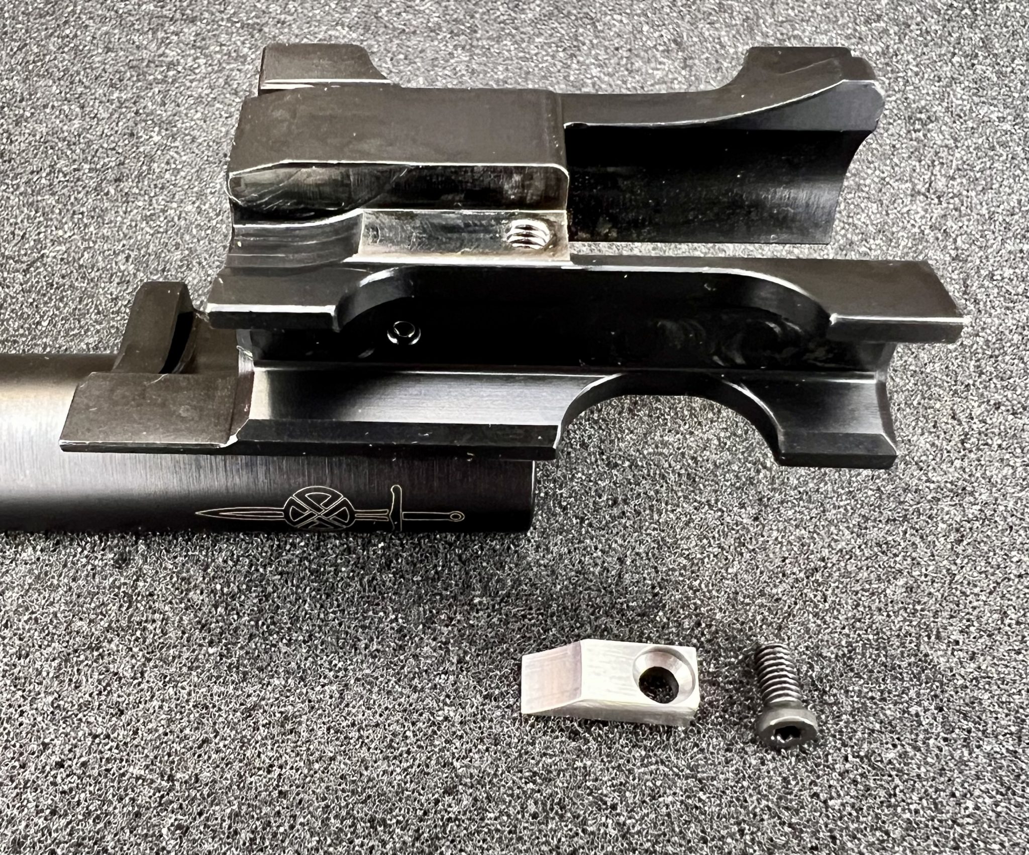 RCM MP5/SP5 carrier with removable sear trip | Armament