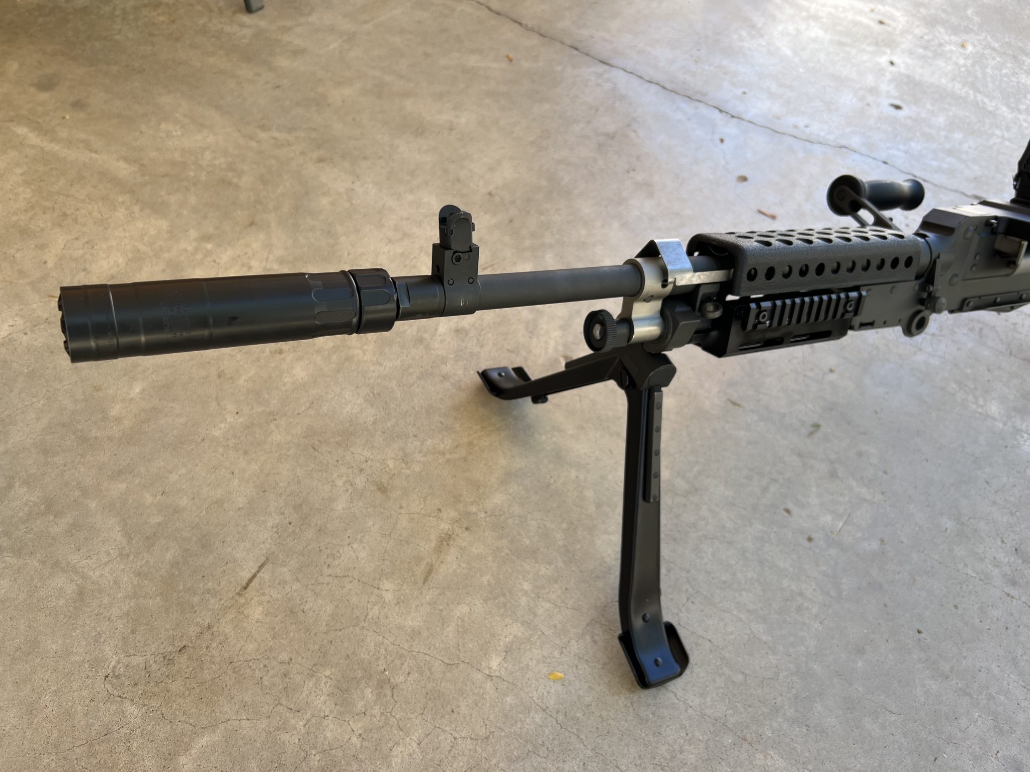 M240 barrel thread adapter | Armament