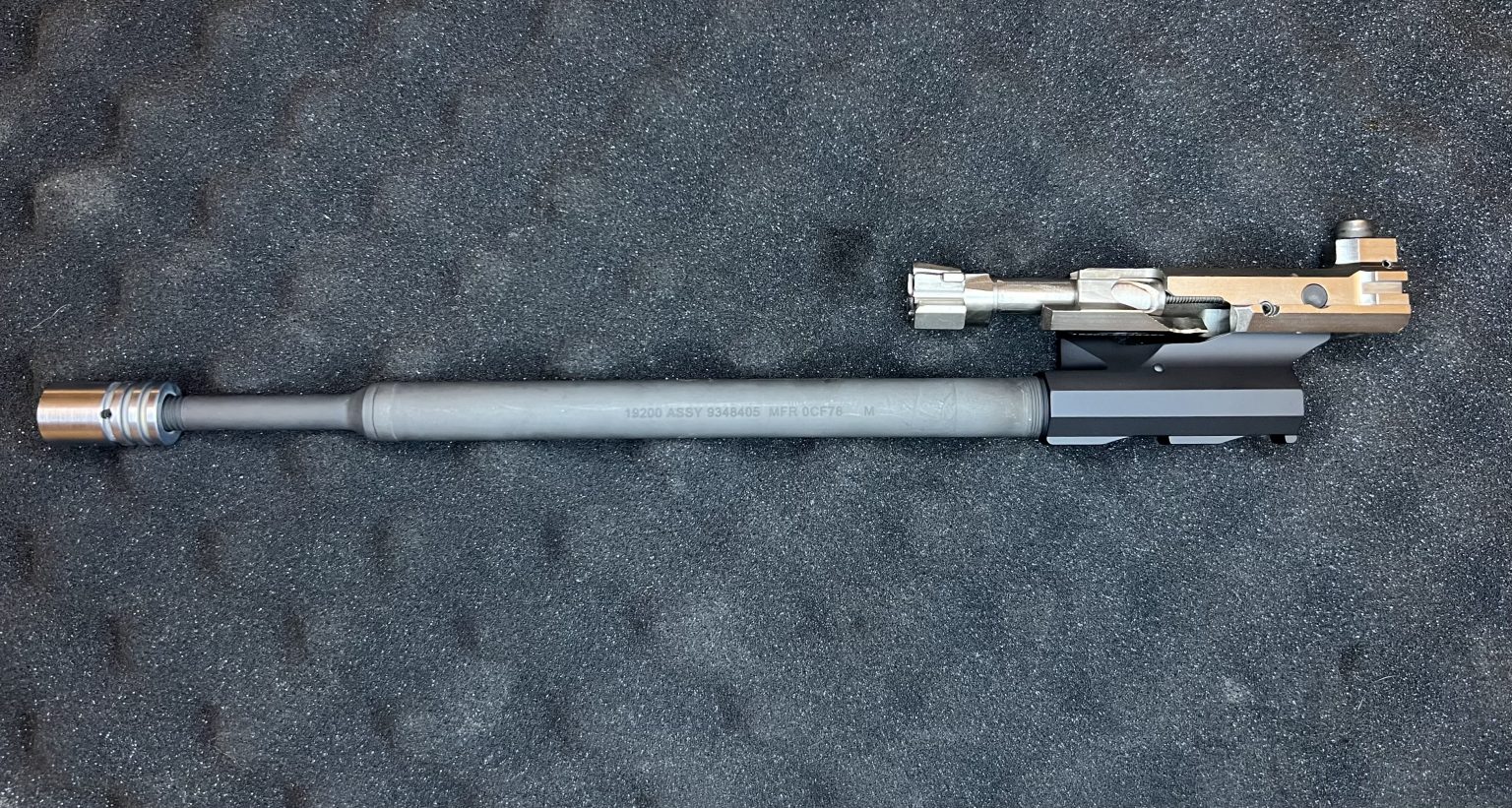 M249S M249 SAW MK46 complete open bolt operating rod assembly with ...