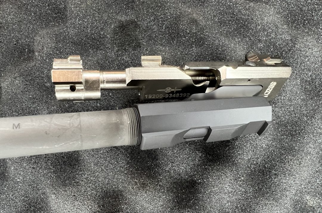 M249S M249 SAW MK46 complete open bolt operating rod assembly with ...