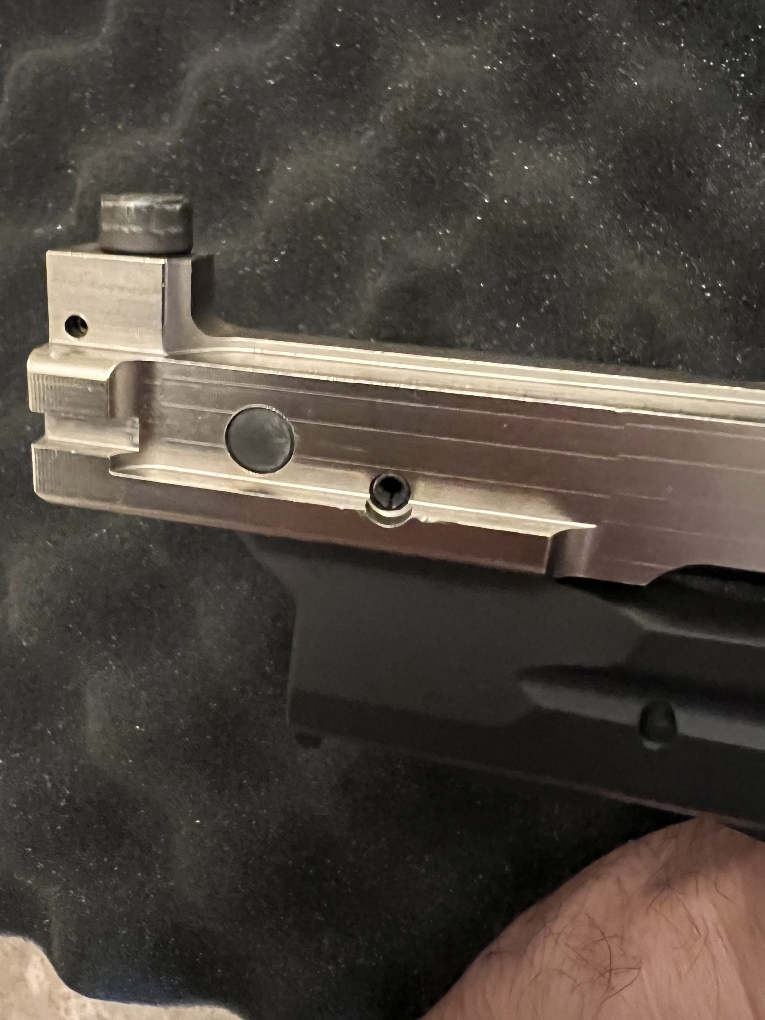 M249S M249 SAW MK46 complete open bolt operating rod assembly with ...